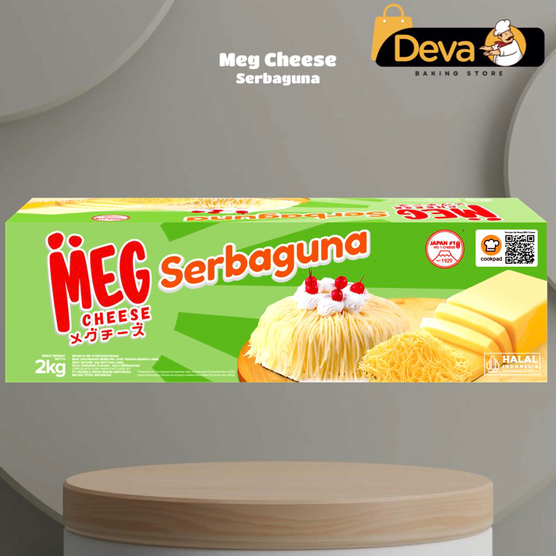 Jual Meg Cheese Serbaguna - Keju Meg Serbaguna 2kg | Shopee Indonesia