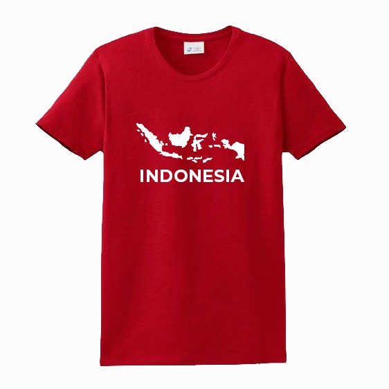 Jual Kaos Tema Kemerdekaan // Gambar peta indonesia // dirgahayu ...
