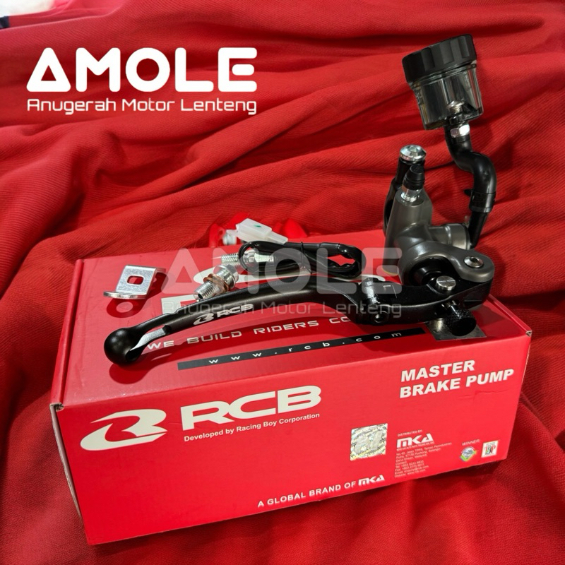 Jual Master Rem Kanan Master Brake Pump RCB S1 Radial 17 MM Long Lever ...