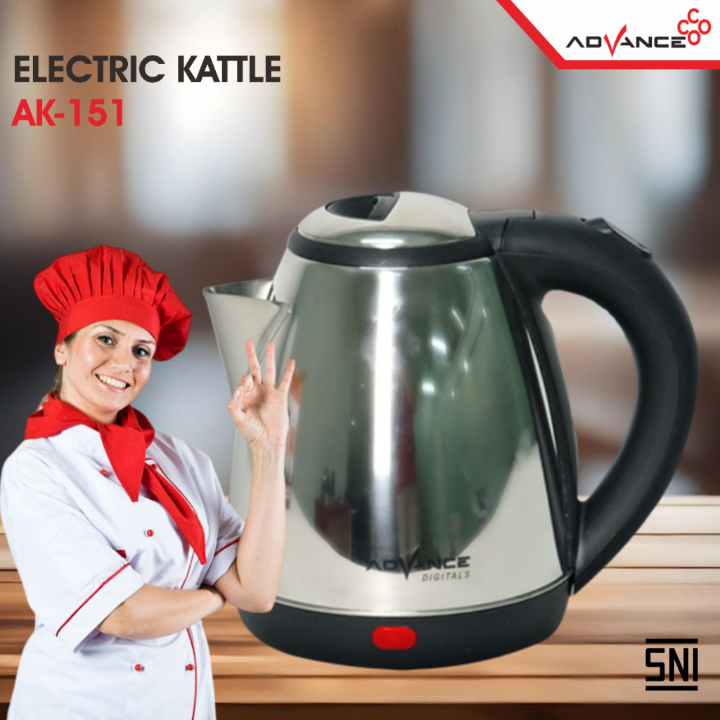 Jual READY! Advance AK-151 Ketel 1.5 Liter Teko Listrik Pemanas Air ...
