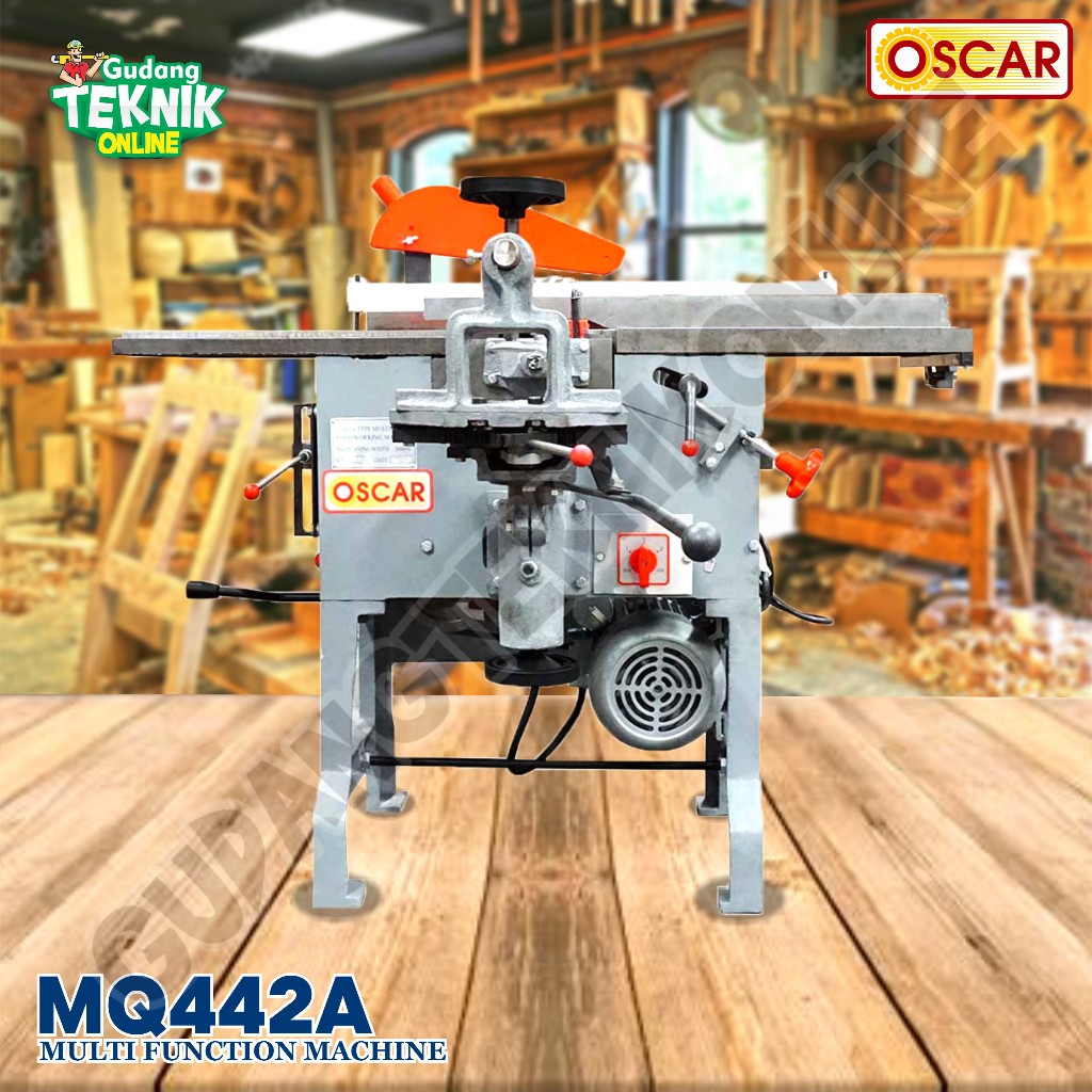Jual Mesin Potong Planer Kayu Multifungsi OSCAR WIPRO MQ442A MQ443A ...
