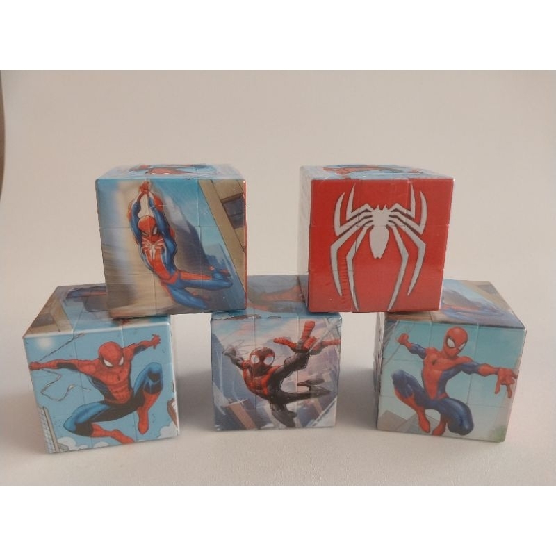 Jual Rubik Spiderman/Magic Cube Spiderman/Rubik Kubus 3x3 | Shopee ...