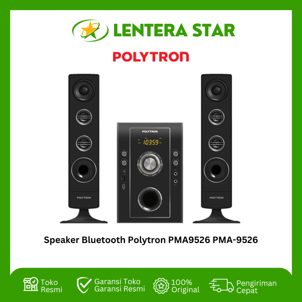 Jual Speaker Bluetooth Polytron Pma9526 Pma 9526 Shopee Indonesia