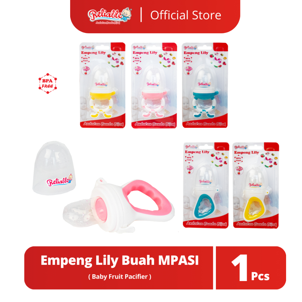 Jual Reliable - Empeng Lily | Empeng Buah Bayi | Shopee Indonesia