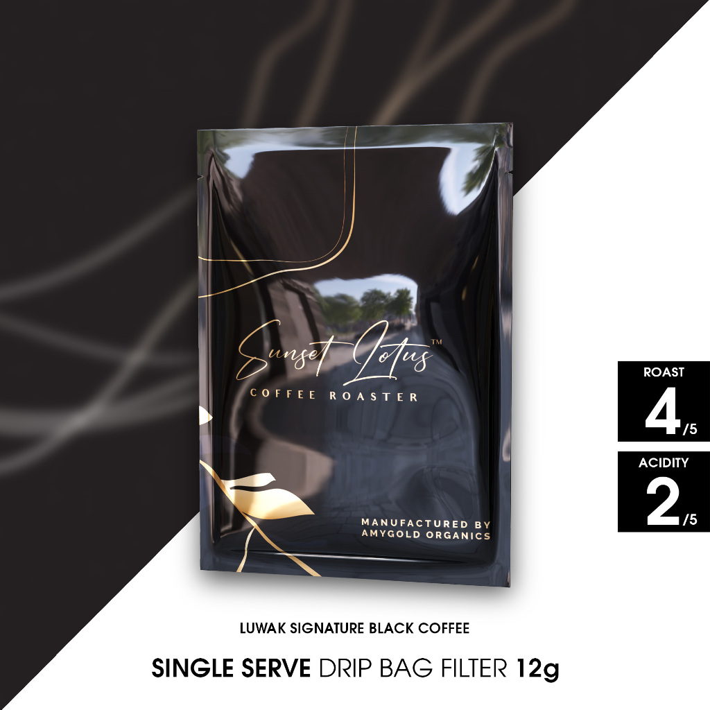 Jual Luwak Signature Black by Sunset Lotus - Single Serve Drip Bag ...