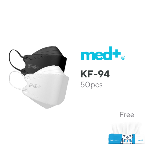 Jual Masker KF94 50 Pcs / Masker Korea Kemenkes 4Ply Disposable Face Mask | Shopee Indonesia