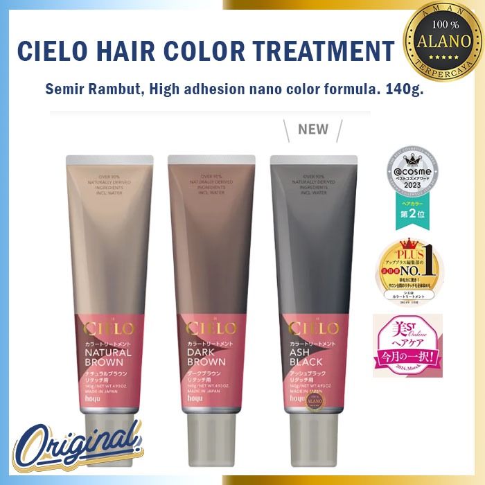Jual Cielo Hair Color Treatment Original Japan - Semir Rambut | Shopee Indonesia