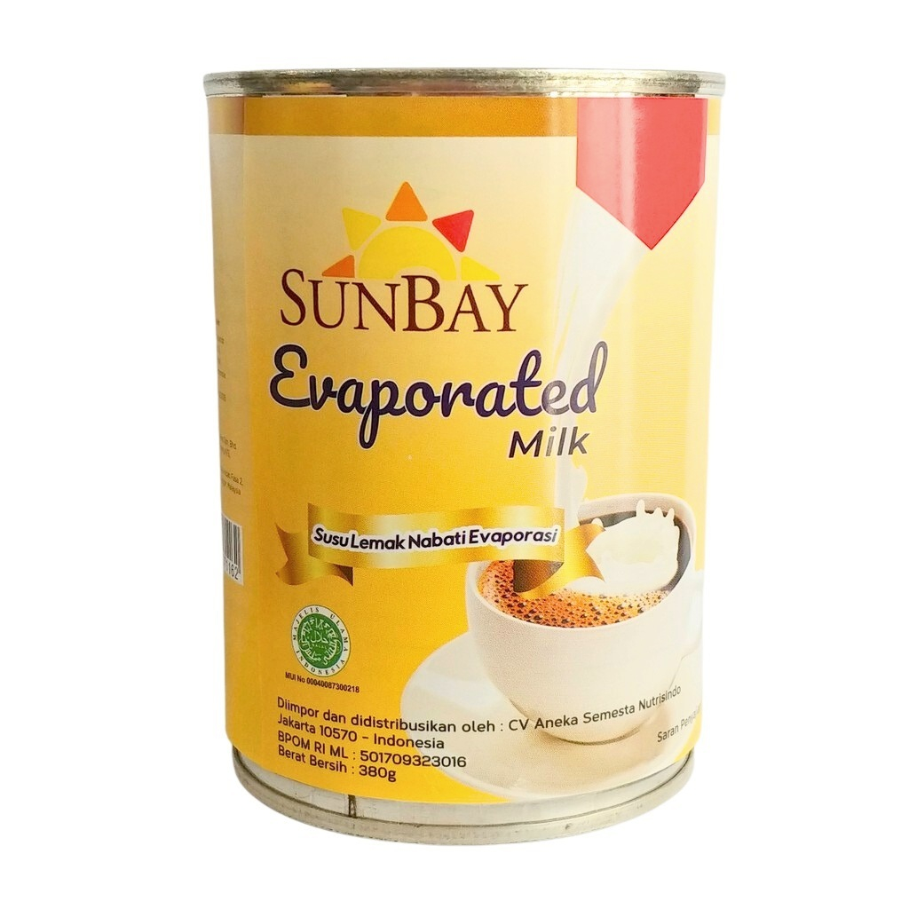 Jual Sunbay Evaporated Milk 380g | Shopee Indonesia