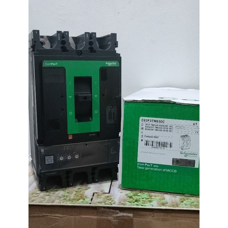 Jual MCCB Breaker Schneider Elektrik NSX630F 3P 630A 3pole 630 A ...