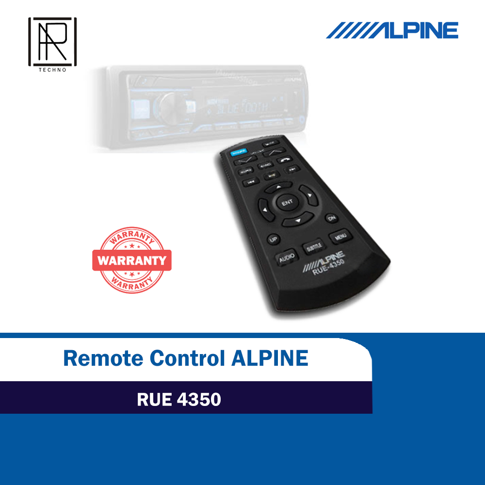 Jual Remote head unit alpine 4350 car audio ir remote control | Shopee ...
