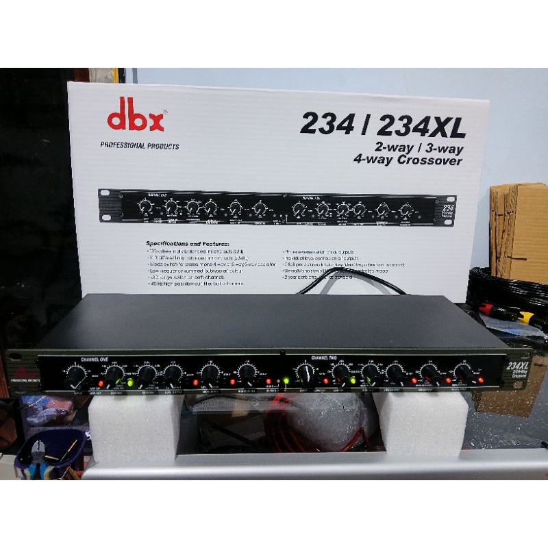 Jual Crossover DBX 234XL 4 WAY grade A+ Sub low mid high | Shopee Indonesia