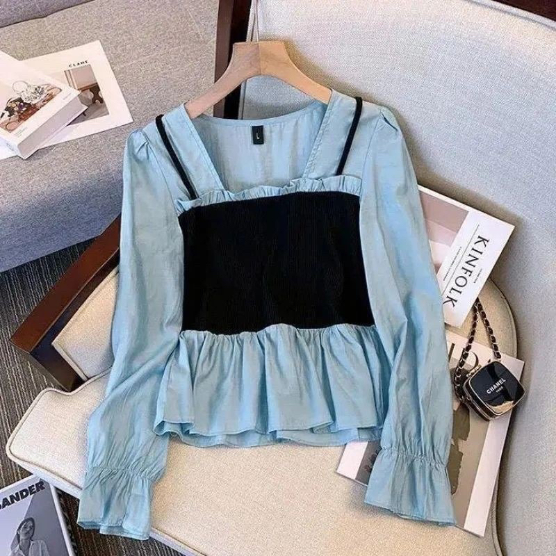 Jual Bianca Blouse | Blouse Wanita Jumbo Big Size S M L XL XXL XXXL 5L ...