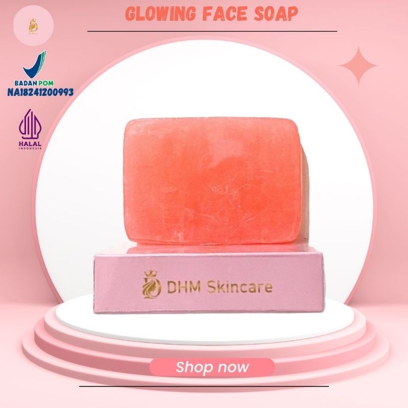 Jual DHM glowing face soap | Shopee Indonesia