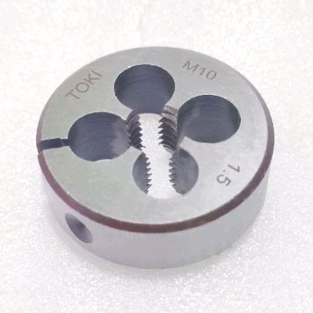 Jual MATA SNAI M10 X 1.5 TOKI ADJUSTABLE ROUND DIES SENAI SENAY M10X1.5 ...