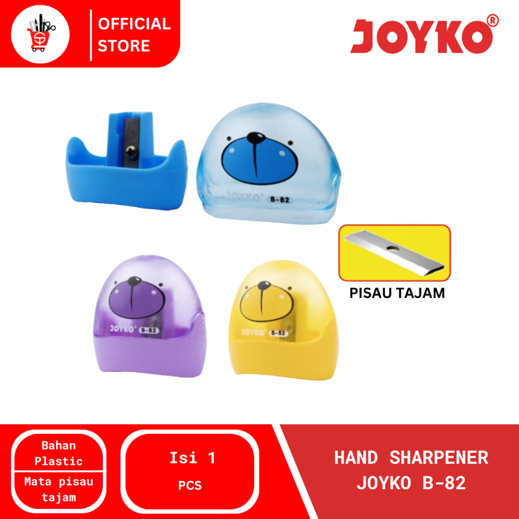 Jual Sharpener | Rautan Tangan Joyko B-82 Bear (1 Pcs) | Shopee Indonesia