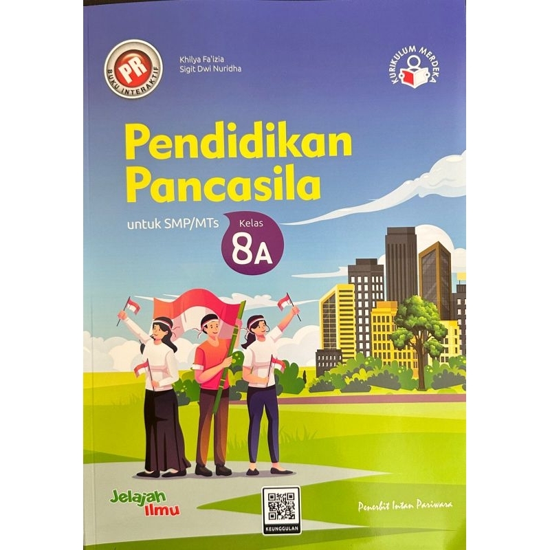 Jual Buku PR Pendidikan Pancasila kelas 8A, 8 semester 1 (Kurikulum Merdeka) Intan Pariwara ...