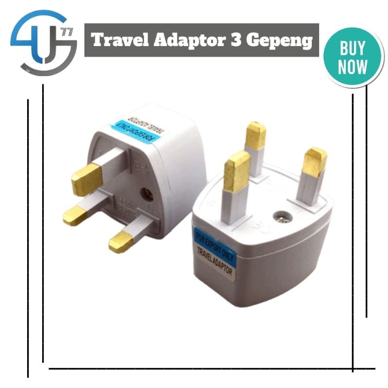 Jual US280 Steker Travel Adaptor Converter Colokan Kaki 3 Gepeng Universal By Toko Haji Usman ...