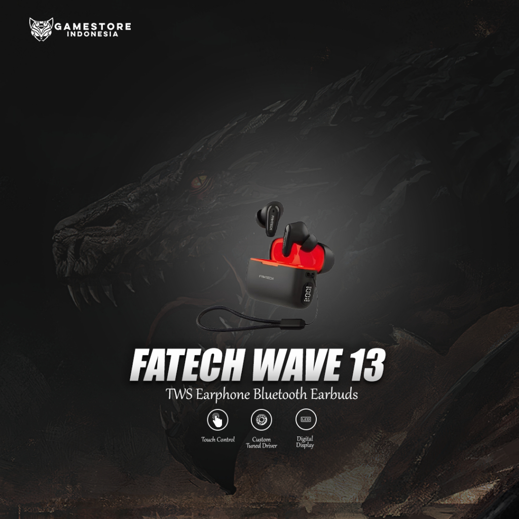 Jual Fantech Life Wave True Wireless TWS Earphone Bluetooth 5.3 Earbuds | Shopee Indonesia