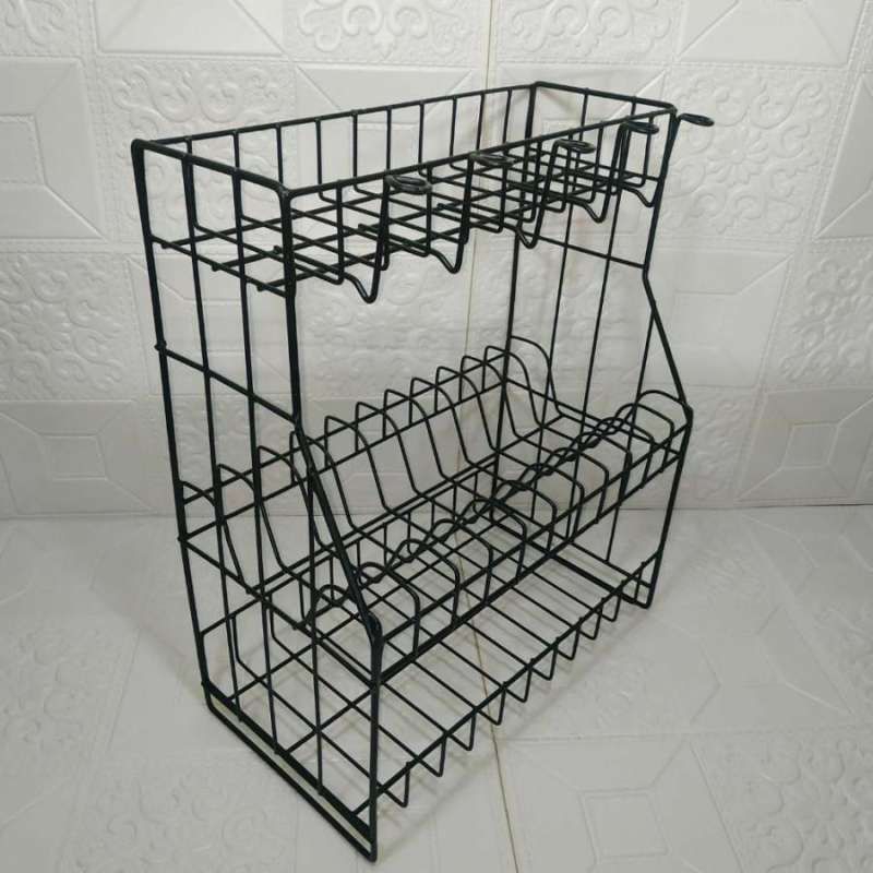 Jual Rak Piring / Rak Piring RPL 03 Hitam / Rak Piring RPK 03 Hitam ...