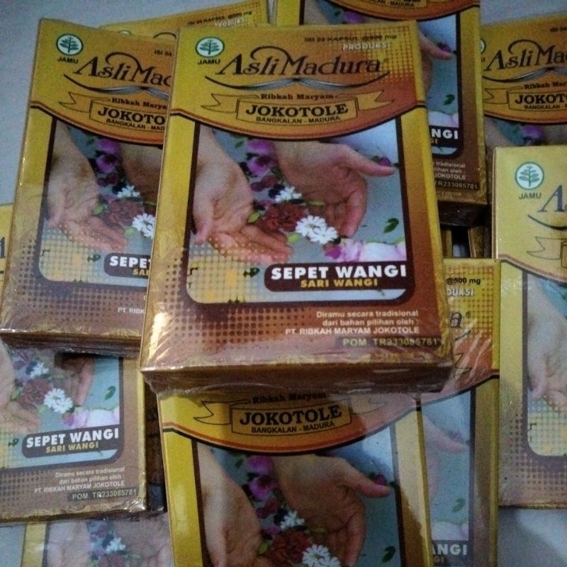 Jual Jamu herbal anti bau badan SEPET WANGI (sari wangi) , KAPSUL ISI ...