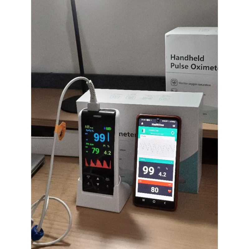 Jual Handheld Pulse Oxymeter Dewasa/Anak/Bayi | Shopee Indonesia