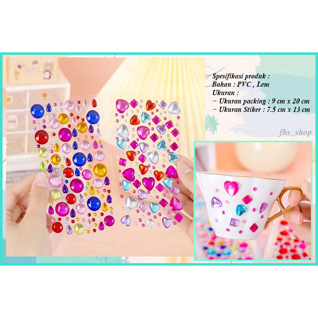 Jual Stiker 3D Timbul Sticker Aesthetic Scrapbook Sticker 3D Stiker ...