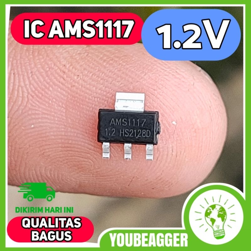 Jual AMS1117 1.2V Voltage regulator | Shopee Indonesia