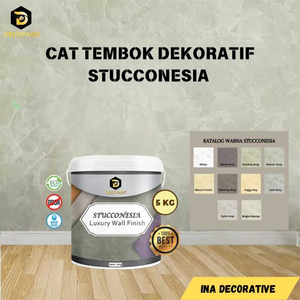 Jual 5Kg Cat Stucco Motif Industrial | Cat Tembok Industrial ...
