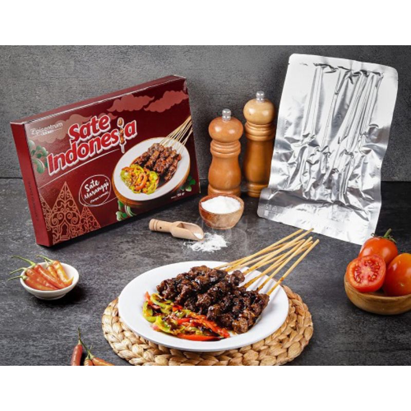 Jual Sate Maranggi 5 Tusuk Sate Kemasan Pawon Sate Jogja Indonesia | Shopee Indonesia