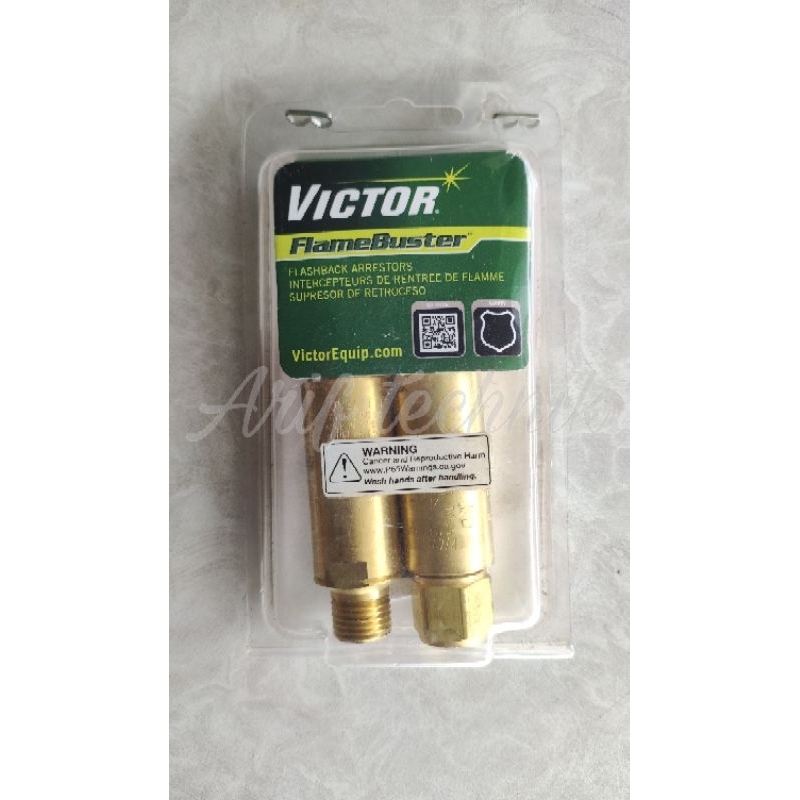 Jual Victor FB 1 Flashback Arrestor For TORCH 1set / VICTOR FB-1 0656 ...