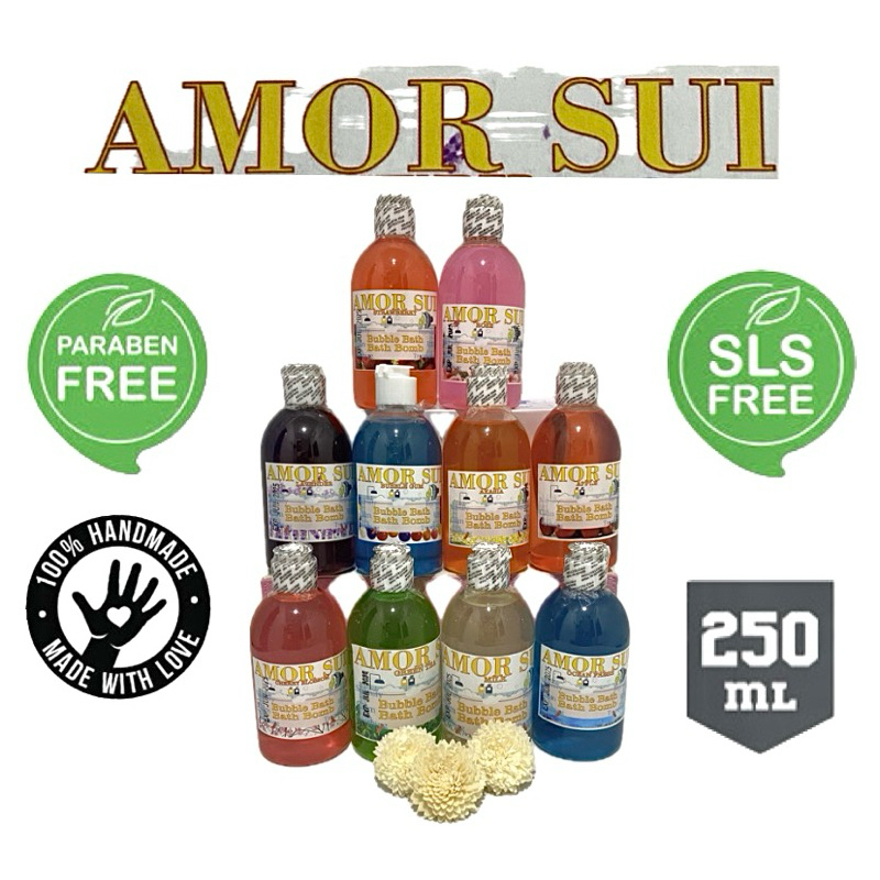 Jual Amor Sui Bubble Bath Busa Mandi Menenangkan Melembabkan Kulit 250 ml | Shopee Indonesia