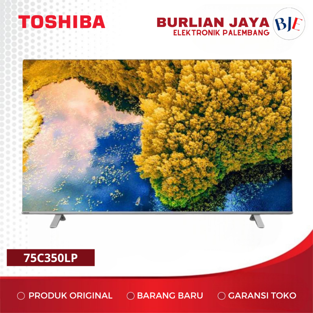 Jual TV TOSHIBA 75 INCH GOOGLE TV 75C350LP LED TV | Shopee Indonesia