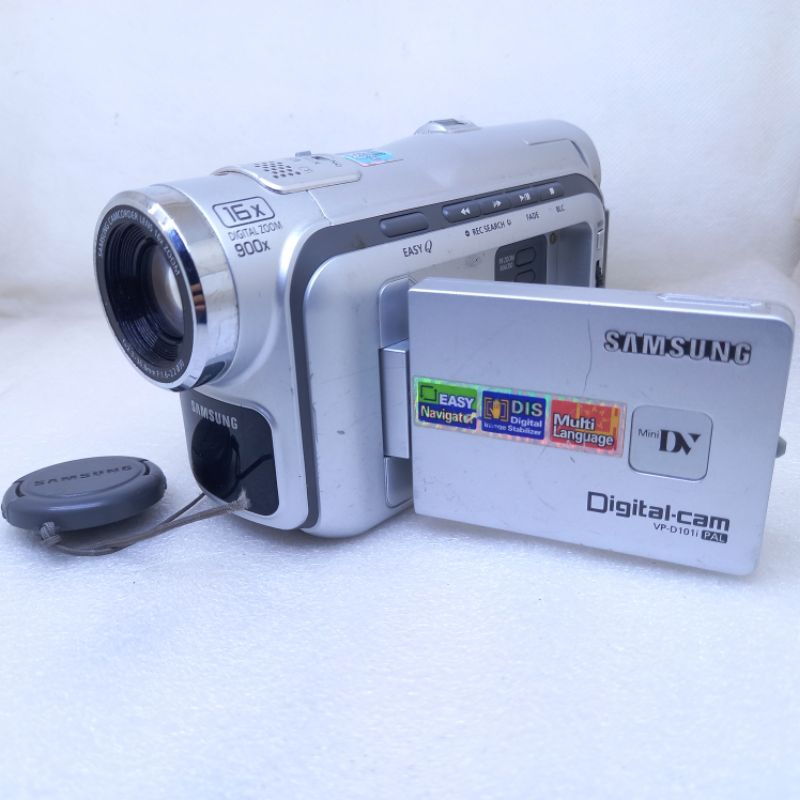 Jual Handycam kamera video Samsung mini dv camcorder untested | Shopee ...