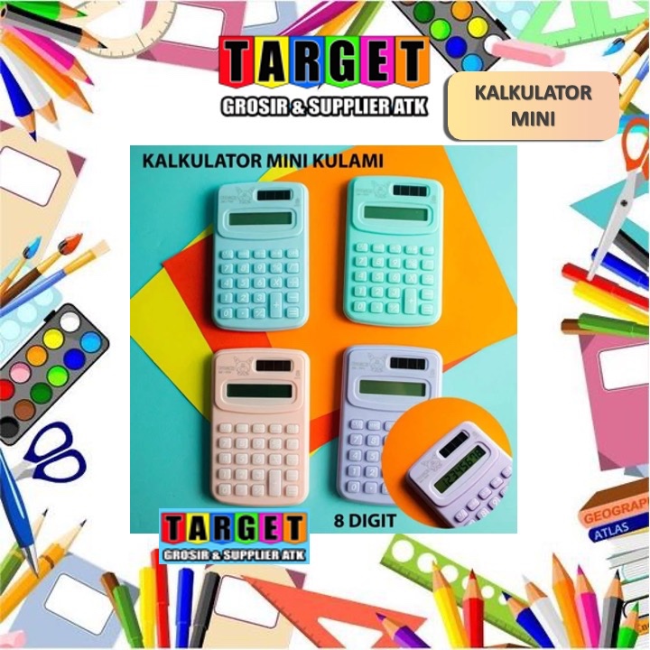 Jual KALKULATOR MINI POCKET/ KALKULATOR FANCY / KALKULATOR LUCU IMUT ...