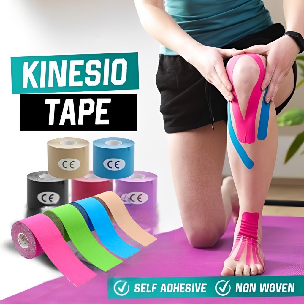 Jual Kinesio Tape / Tapping / Kinesiology Tape 5cm x 5m TERMURAH /Kinesiology Tape Plester ...