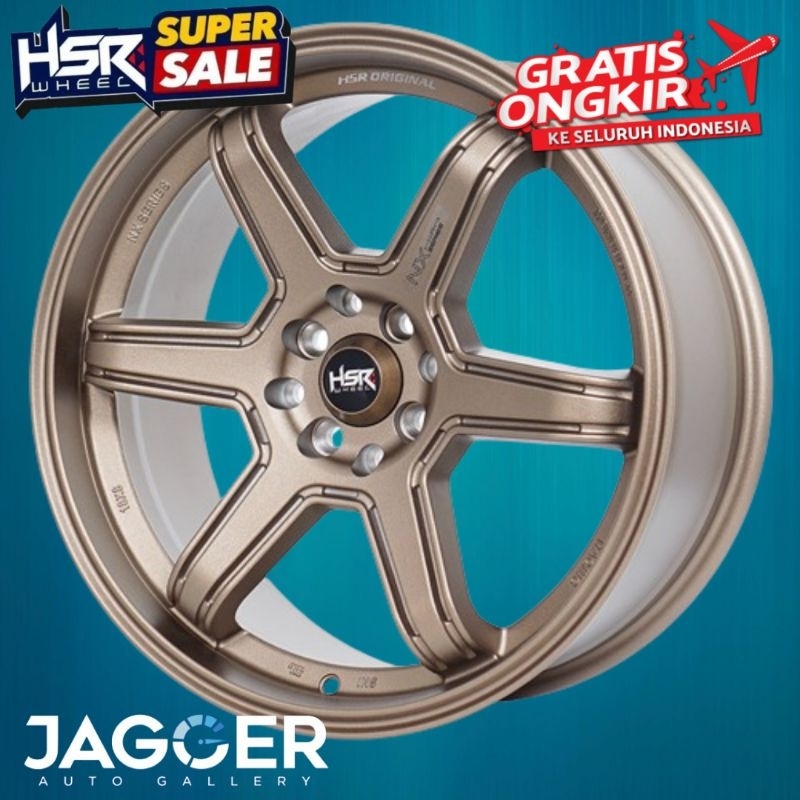 Jual Velg Mobil Palang Enam HSR Minas R18 H8X100/114,3 Pelek Racing Ring 18 Promo Murah Jambi ...