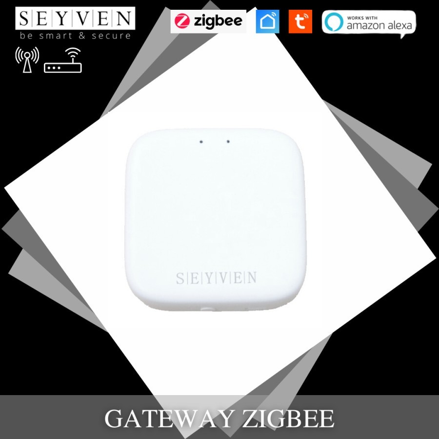 Jual SEYVEN SMART ZIGBEE GATEWAY CONNECTS WITH WI-FI AND ZIGBEE ...