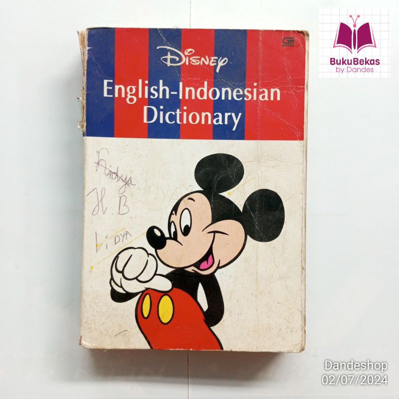 Jual Disney English Indonesian Dictionary - Kamus Disney Warna | Shopee ...