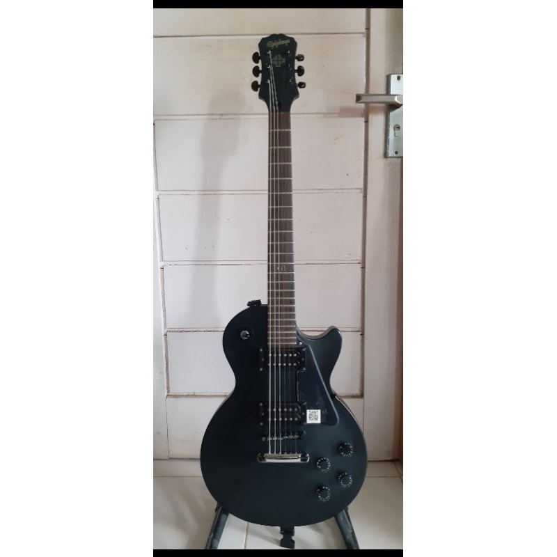 Jual Epiphone Goth Les Paul Studio | Shopee Indonesia