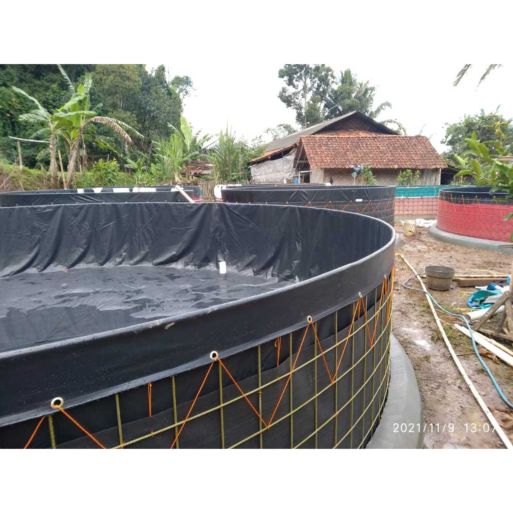 Jual KOLAM BULAT HDPE 500 MIKRON DIAMETER 6M ( TERPAL SAJA ) | Shopee ...
