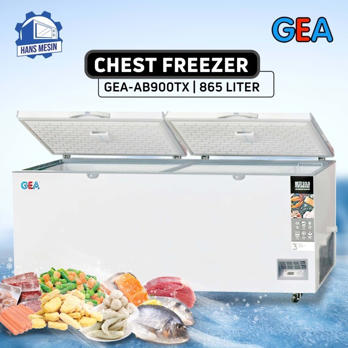 Jual GEA CHEST FREEZER AB1200TX / AB-1200-R / AB 1200 TX / 1050 LITER ...