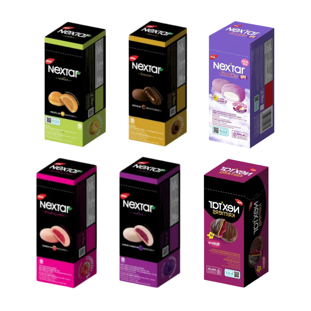 Jual Nextar 80gr all variant nabati coklat nanas krimero Goguma cocopan ...