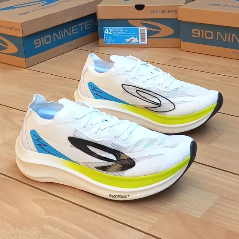 Jual SEPATU RUNNING 910 NINETEN HAZE FUZZ LITE PUTIH HITAM UNGU ...