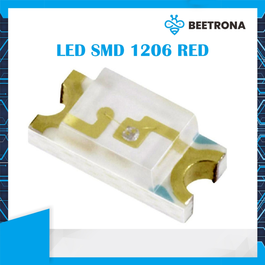 Jual LED SMD 1206 Red/Green/Blue (Merah/Hijau/Biru) | Shopee Indonesia