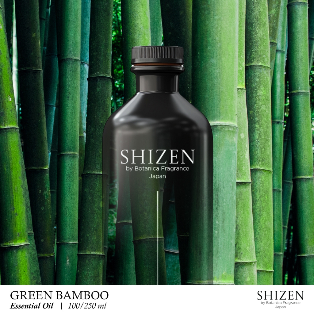 Jual Green Bamboo Fragrance Oil Shizen Refill / Isi Ulang Fragrance ...