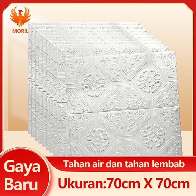 Jual Wallpaper Dinding 3D Motif Foam Batiky/Wallpaper 3D FOAM 70x70cm ...