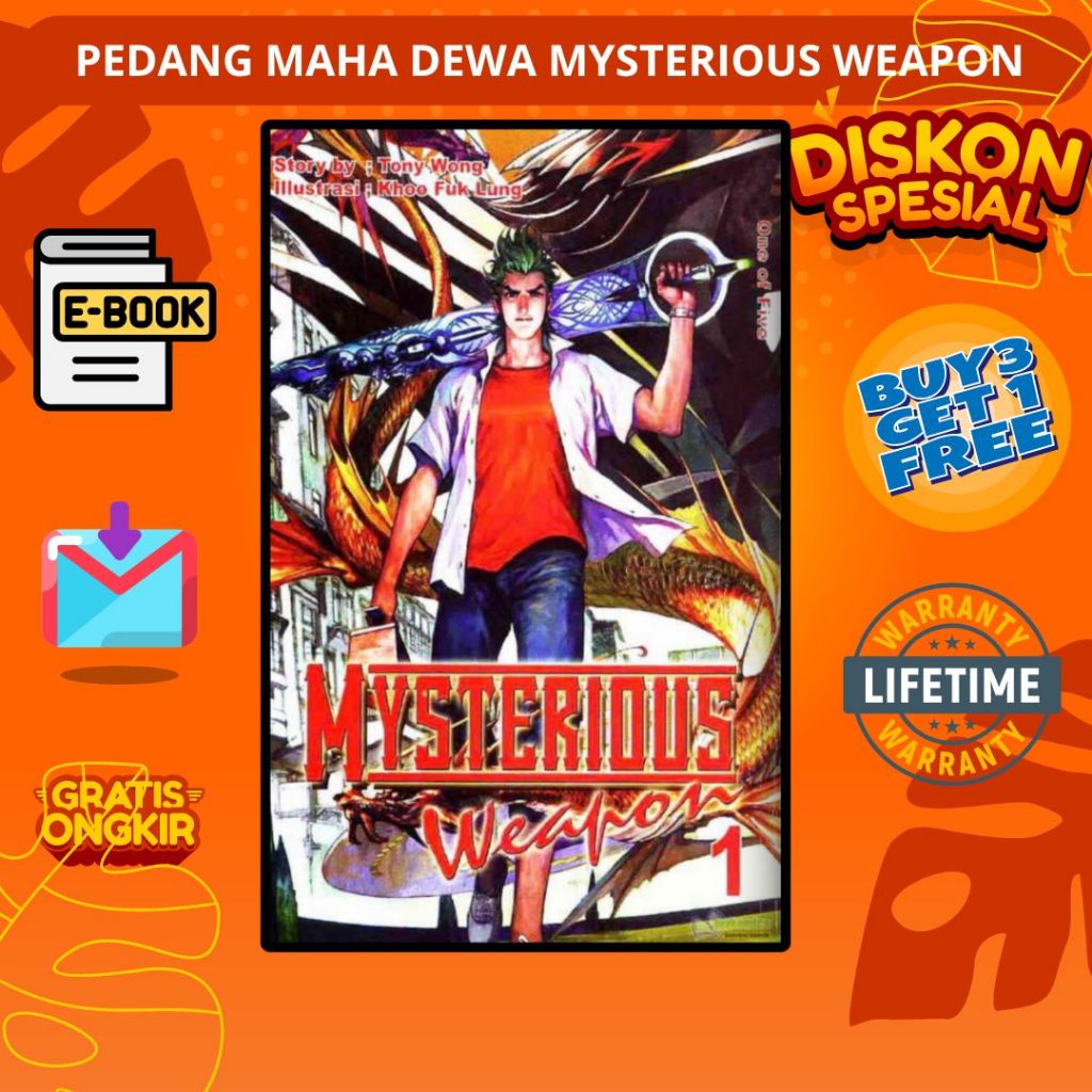 Jual Komik Digital Pedang Maha Dewa Mysterious Weapon - Bahasa ...