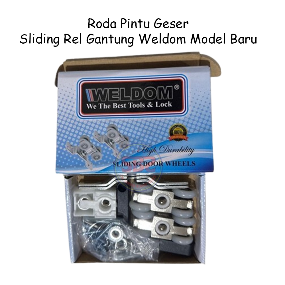 Jual WELDOM Roda Pintu Sliding MODEL BARU - Roda Pintu Geser Roda Pintu ...