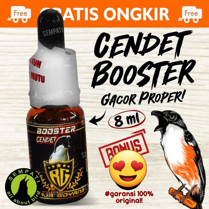 Jual BOOSTER CENDET RG,Vitamin burung Cendet ,vitamin penggacor burung ...