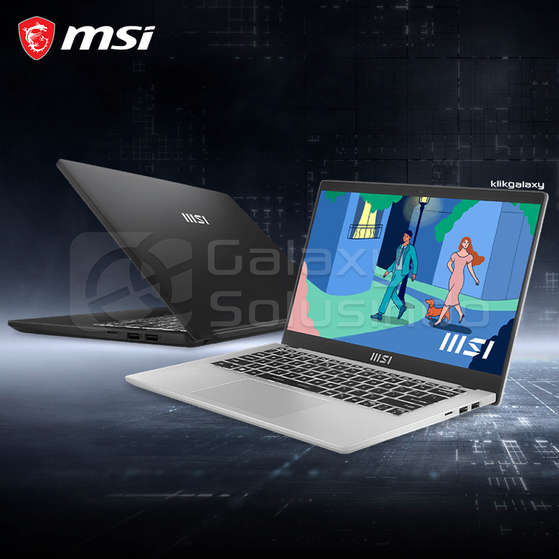 Jual MSI MODERN 14 C12MO Intel Core I3 1215U 256GB SSD 8GB RAM - 1058ID ...
